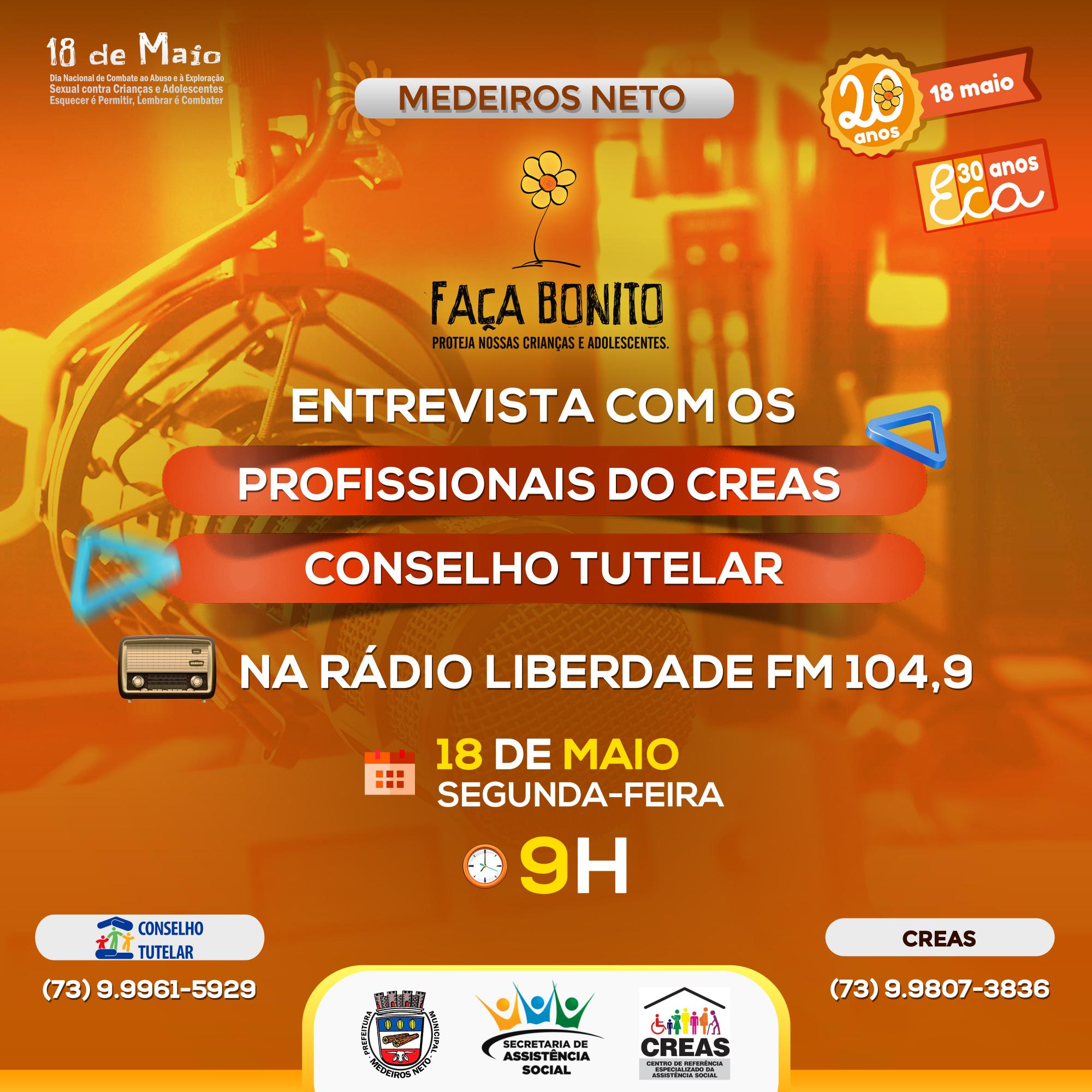 Creas Medeiros Neto Realiza Campanha De Combate Ao Abuso E à Exploração